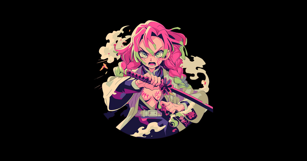 mitsuri - Mitsuri - Sticker | TeePublic