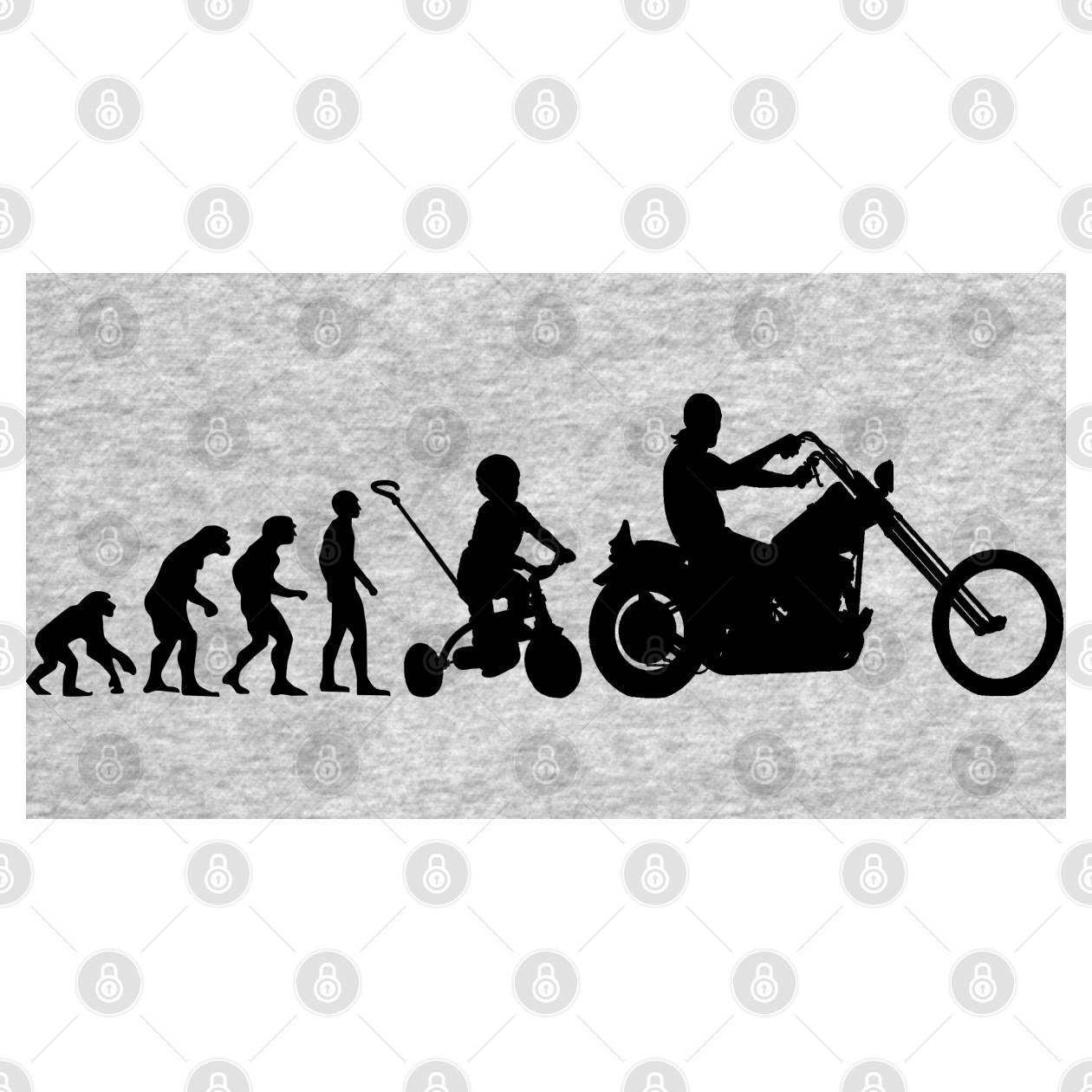 Motorcycle Evolution - Motorcycle Evolution - Baseball T-Shirt | TeePublic