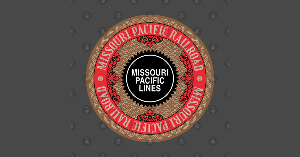 Missouri Pacific Railroad - MoPac - Railroad Logo - T-Shirt | TeePublic