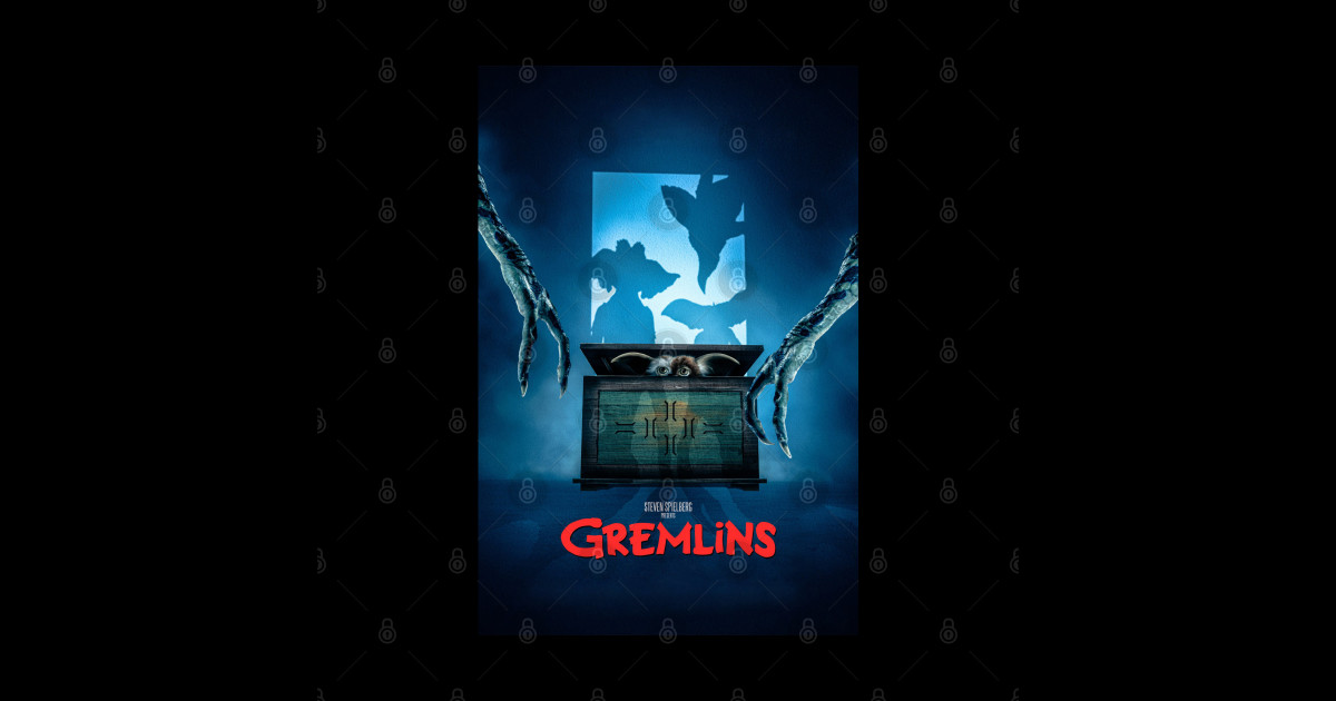 Gremlins Poster - Gremlins - Sticker | TeePublic