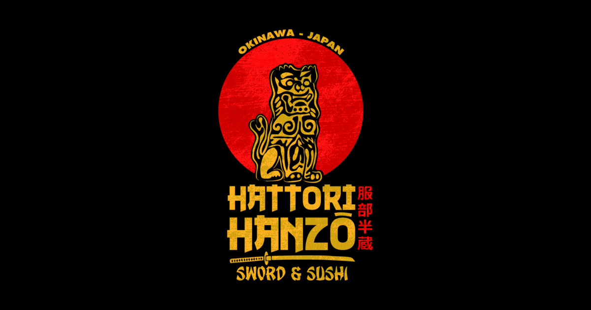Hattori Hanzo - Hattori Hanzo - Sticker | TeePublic