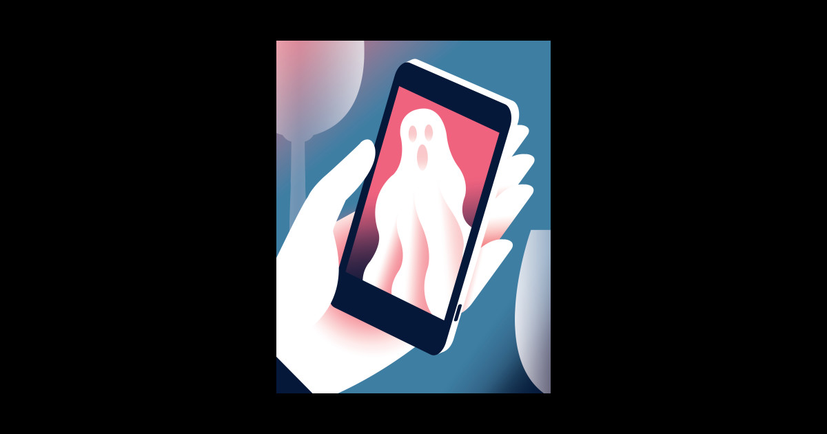 Ghosted high res - Ghost - Sticker | TeePublic