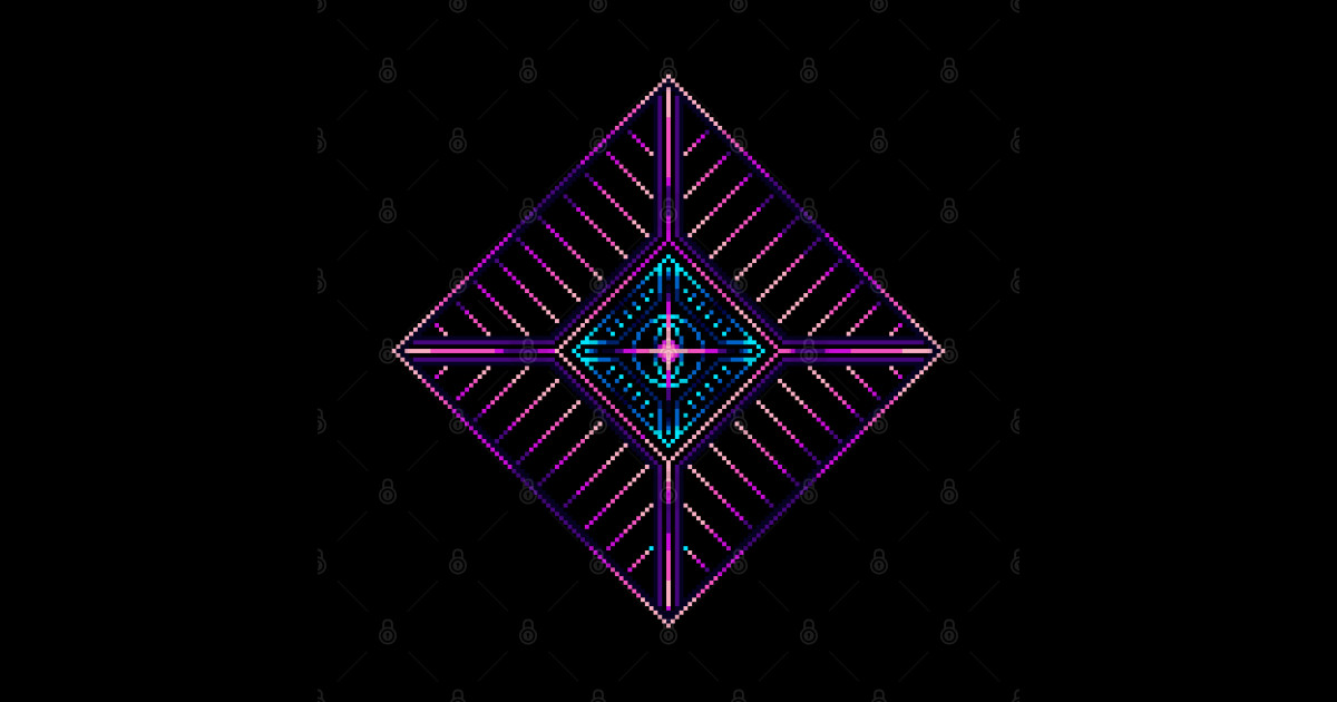 Cybenetic Mainframe - Synthwave - Sticker | TeePublic