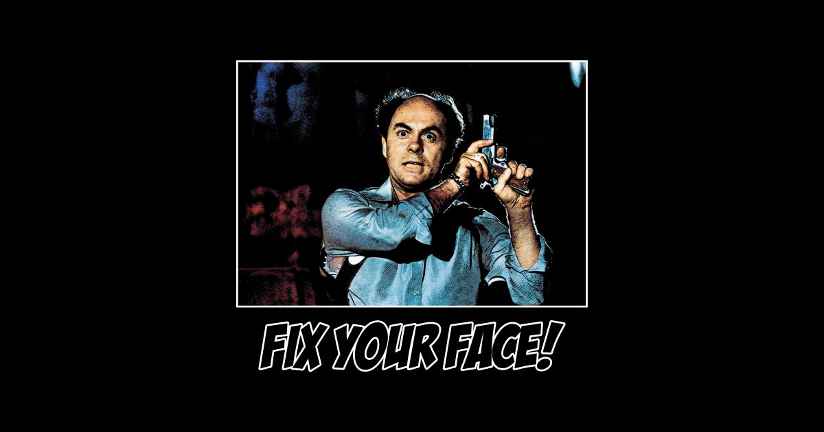 Fix Your Face - Color - Fix Your Face - Sticker | TeePublic