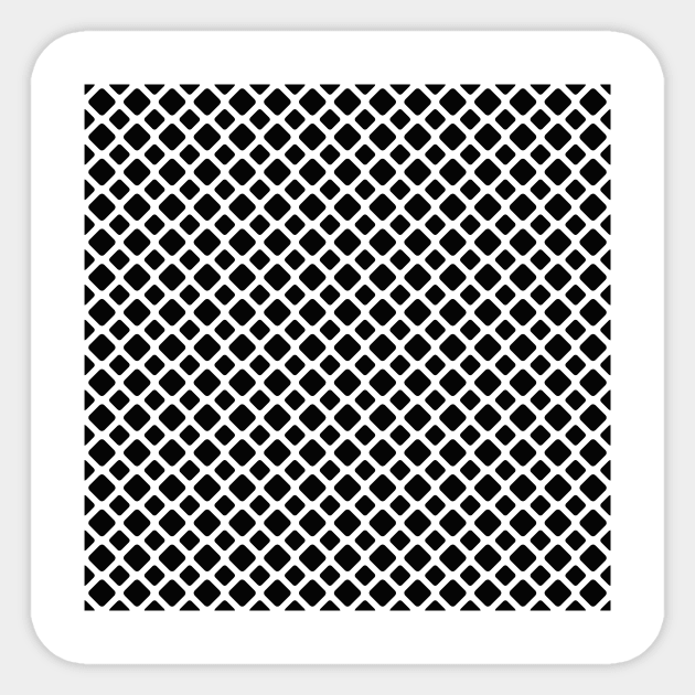 Black And White Diagonal Square Grid Pattern - Black And White Diagonal ...