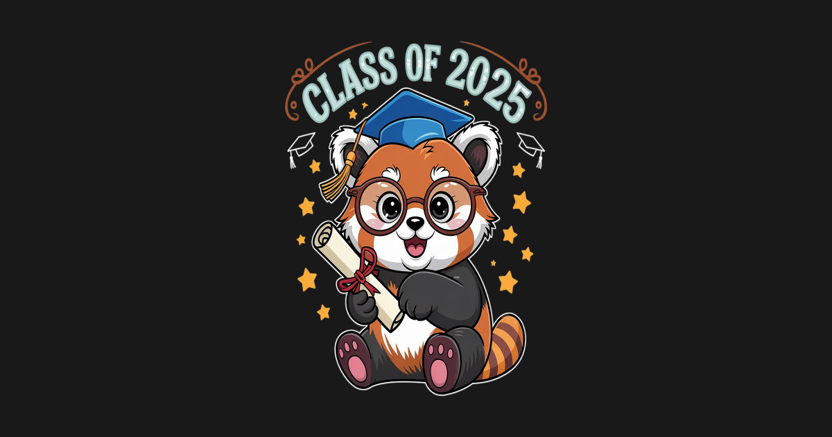 Graduate Red Panda Class Of 2025 - Graduate Red Panda Class Of 2025 - T ...