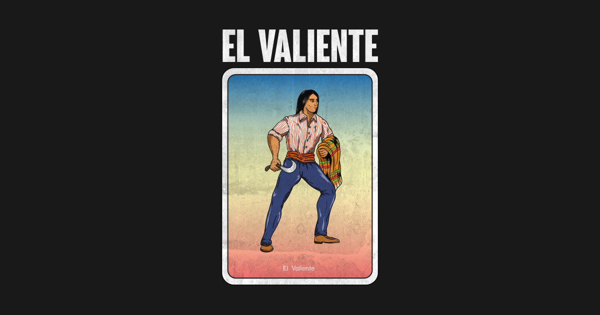 El Valiente - Tarot Card - T-Shirt | TeePublic