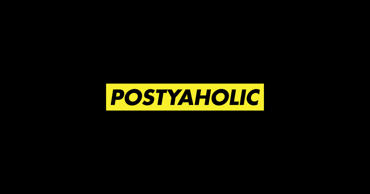 Posty Fan Postyaholic - Post Malone Rapper - Sticker | TeePublic