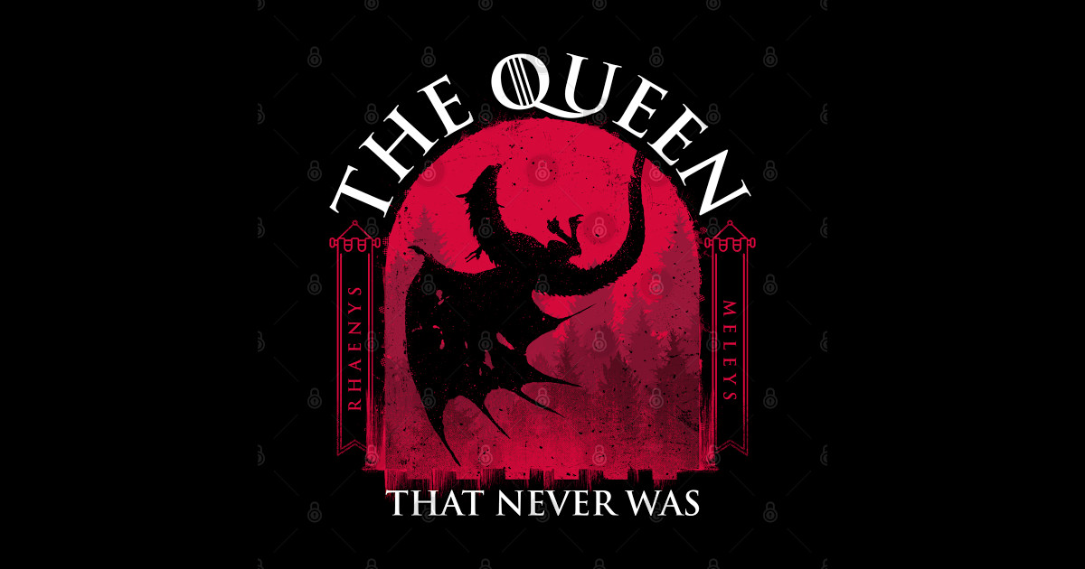 The Red Queen - The Red Queen - Sticker | TeePublic