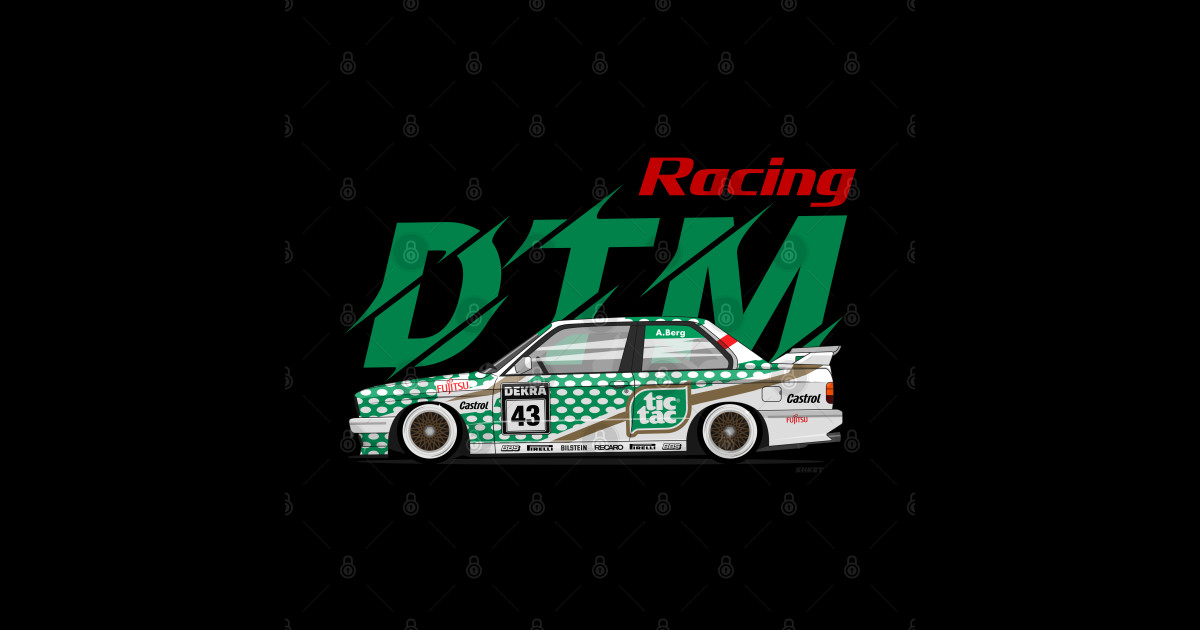 DTM Racing E30 - E30 - Sticker | TeePublic