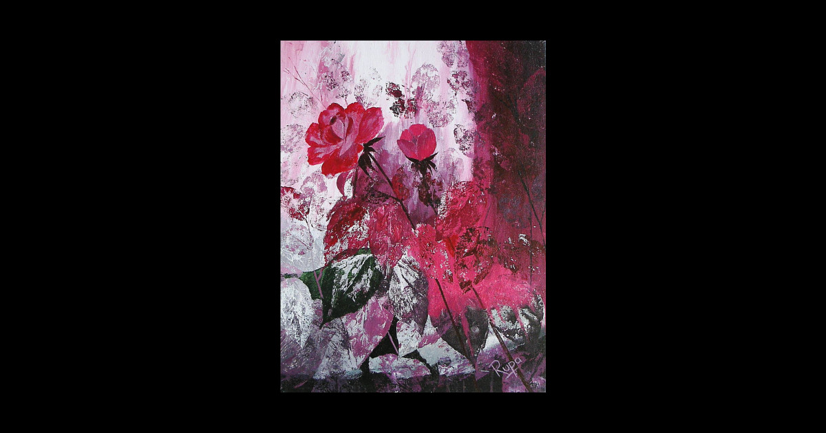 Rose Burst - Rose - Sticker | TeePublic