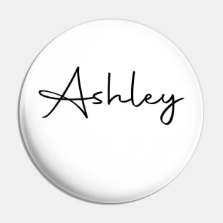 Autography Ashley Name Label Pins and Buttons for Sale | TeePublic