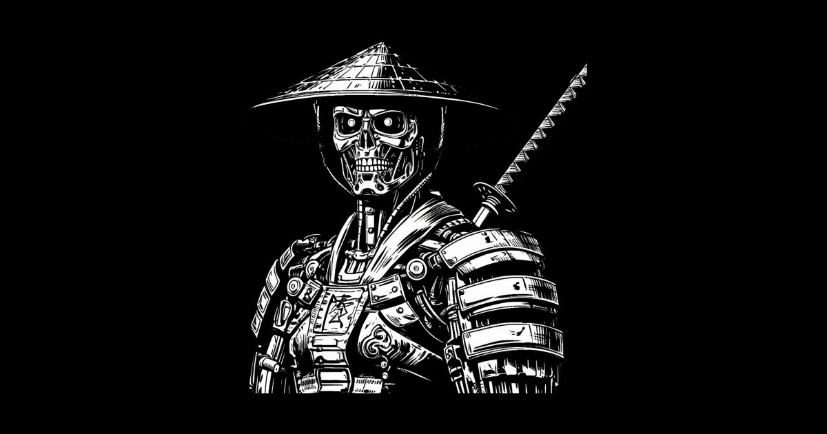 Samurai Terminator - Terminator - Sticker | TeePublic