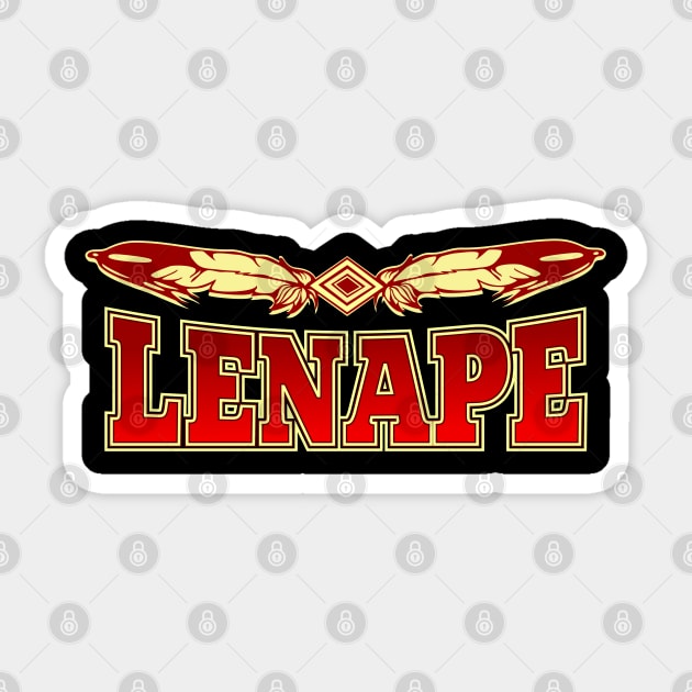 Lenape Tribe - Lenape - Sticker | TeePublic