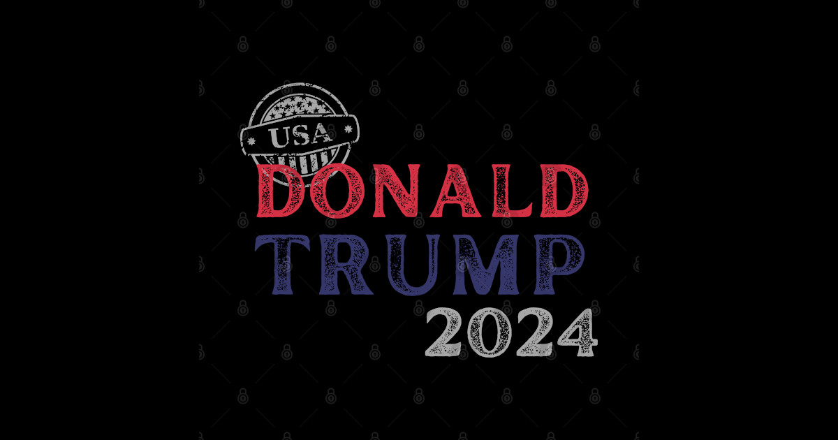 Donald Trump 2024 - Trumpamania - Sticker | TeePublic