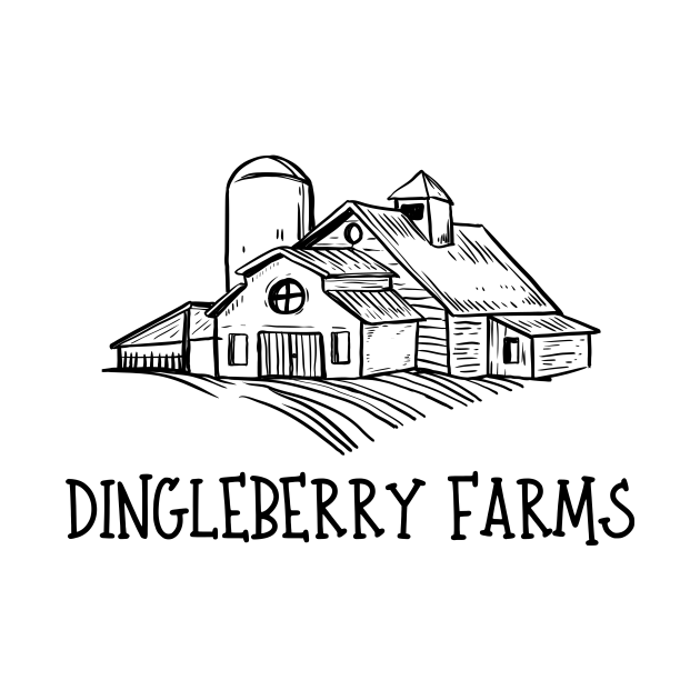 Dingleberry Farms- a funny design - Funny Farm - T-Shirt | TeePublic