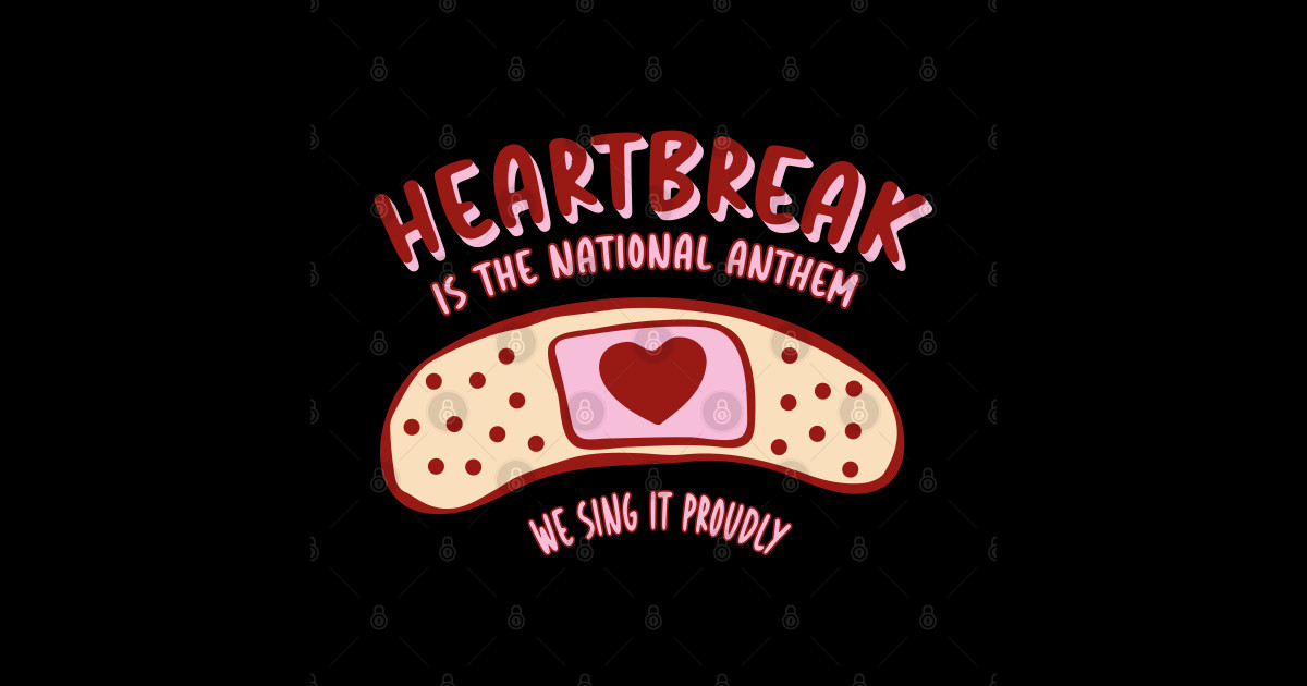 heartbreak is the national anthem tv - Taylor Swift - Posters and Art ...