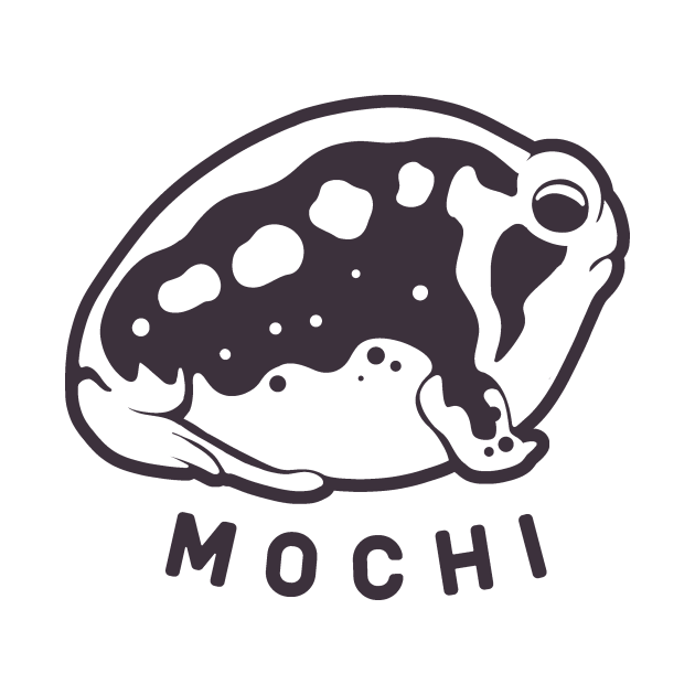 Minimal design of a Common rain frog as mochi cake - Common Rain Frog ...