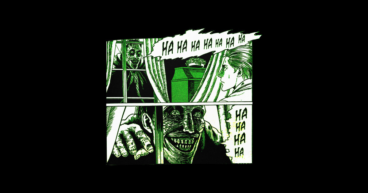 The peering monster - Junji Ito - T-Shirt | TeePublic