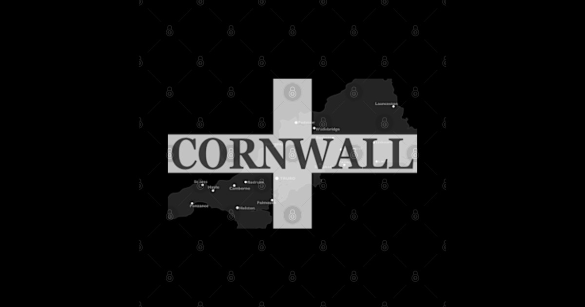 Cornwall - Cornwall - Sticker | TeePublic