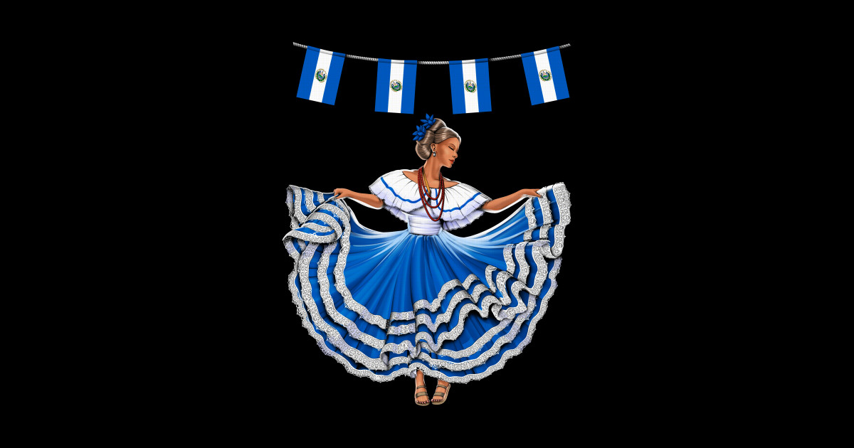 El Salvador Dancer - El Salvador Dancer - Sticker | TeePublic