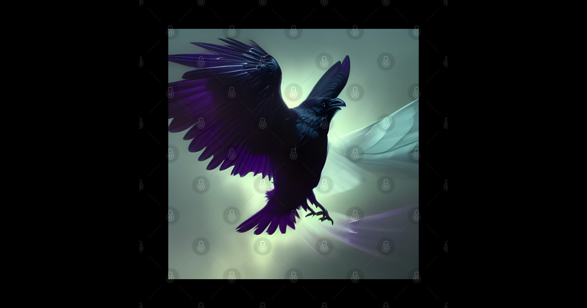 Astral Raven - Norse - Sticker | TeePublic