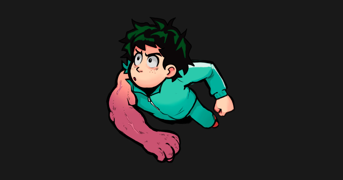 Deku first smash - My Hero Academia - T-Shirt | TeePublic