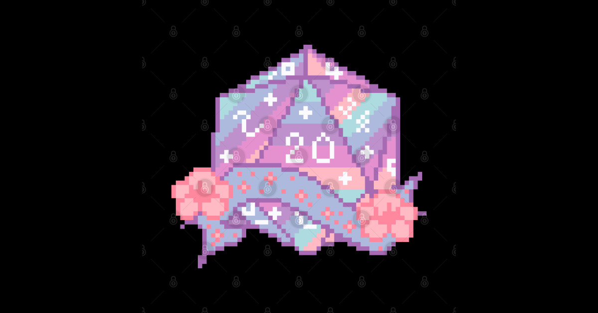 DnD Pixel Art - Dungeons And Dragons - Sticker | TeePublic