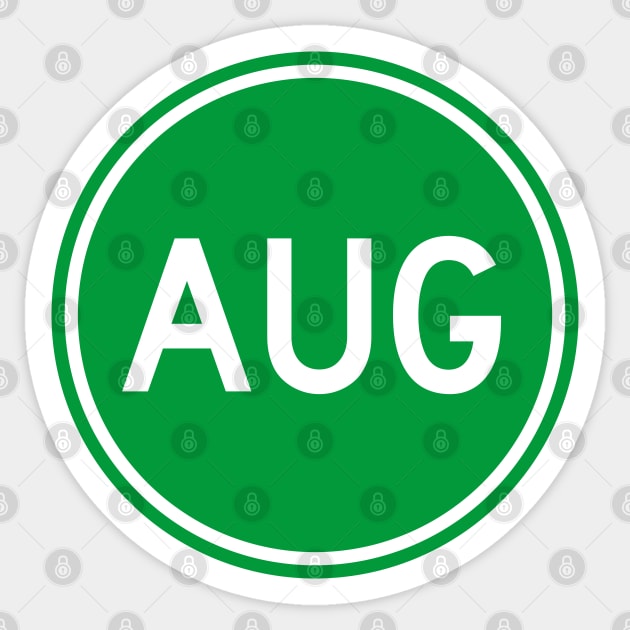 Start Codon Sign RNA AUG - Dna - Sticker | TeePublic