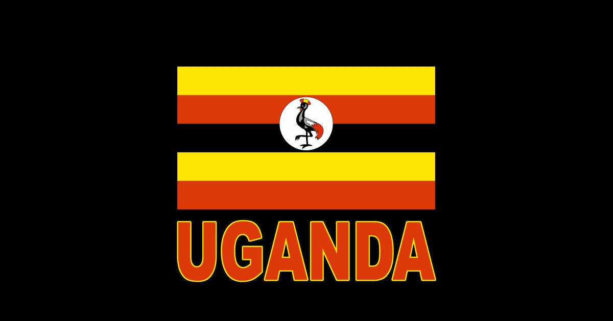 The Pride of Uganda - Ugandan Flag Design - Uganda - Sticker | TeePublic