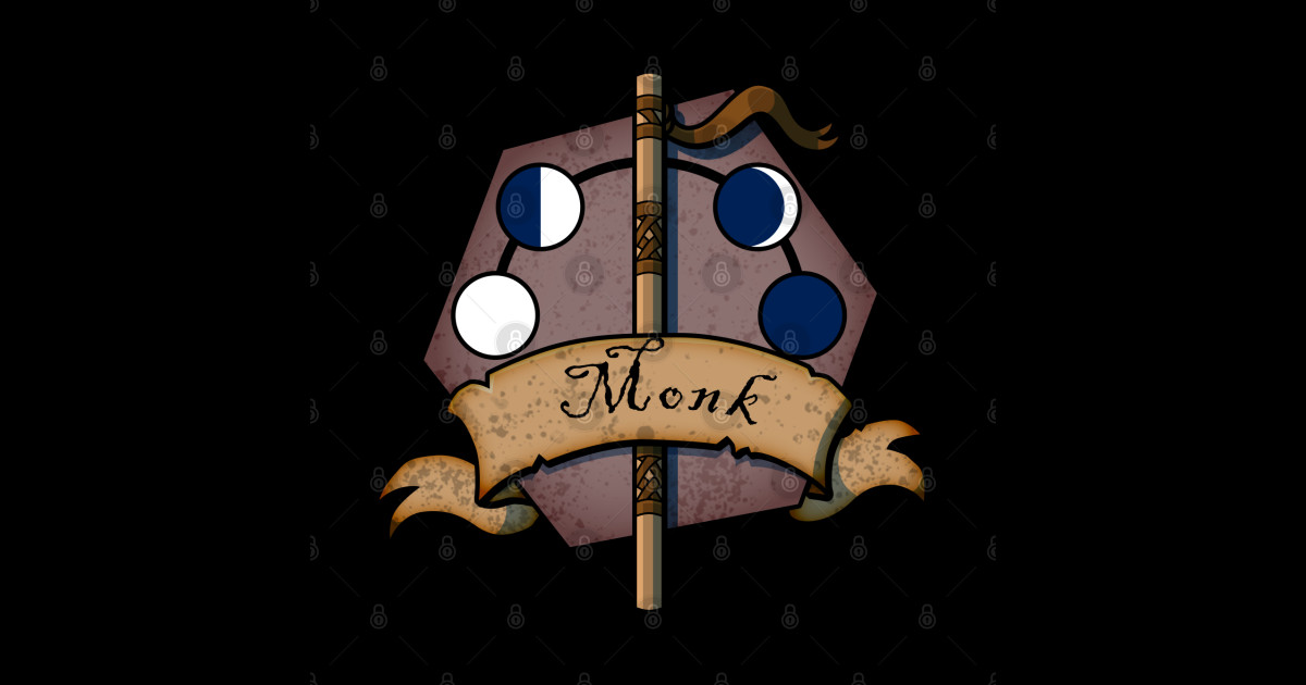 Monk Logo - Monk - Sticker | TeePublic