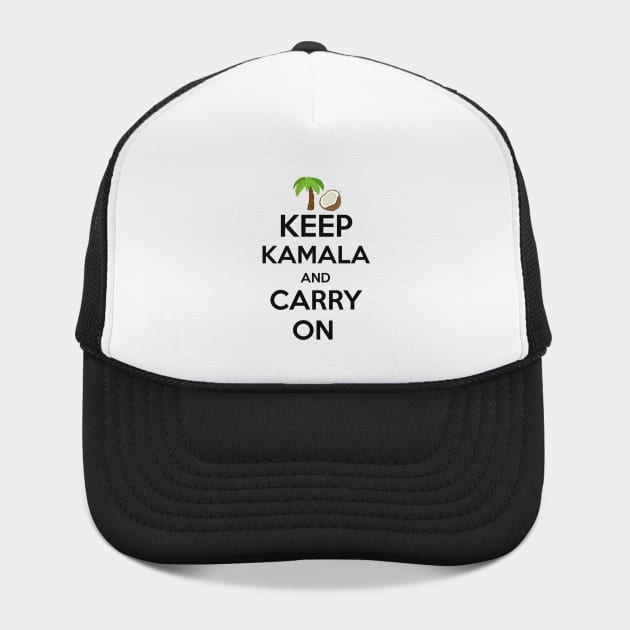 KAMALA HARRIS COCONUT TREE STICKER - Kamala Harris - Hat | TeePublic