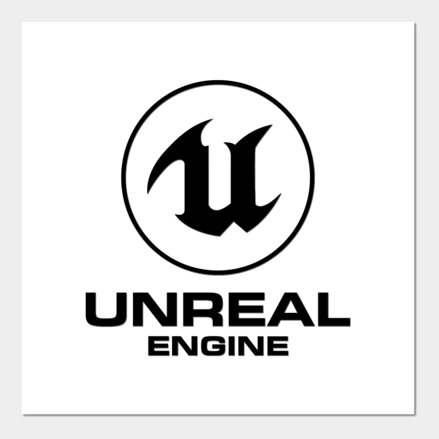 Unreal engine logo - Unreal Engine - Posters and Art Prints | TeePublic