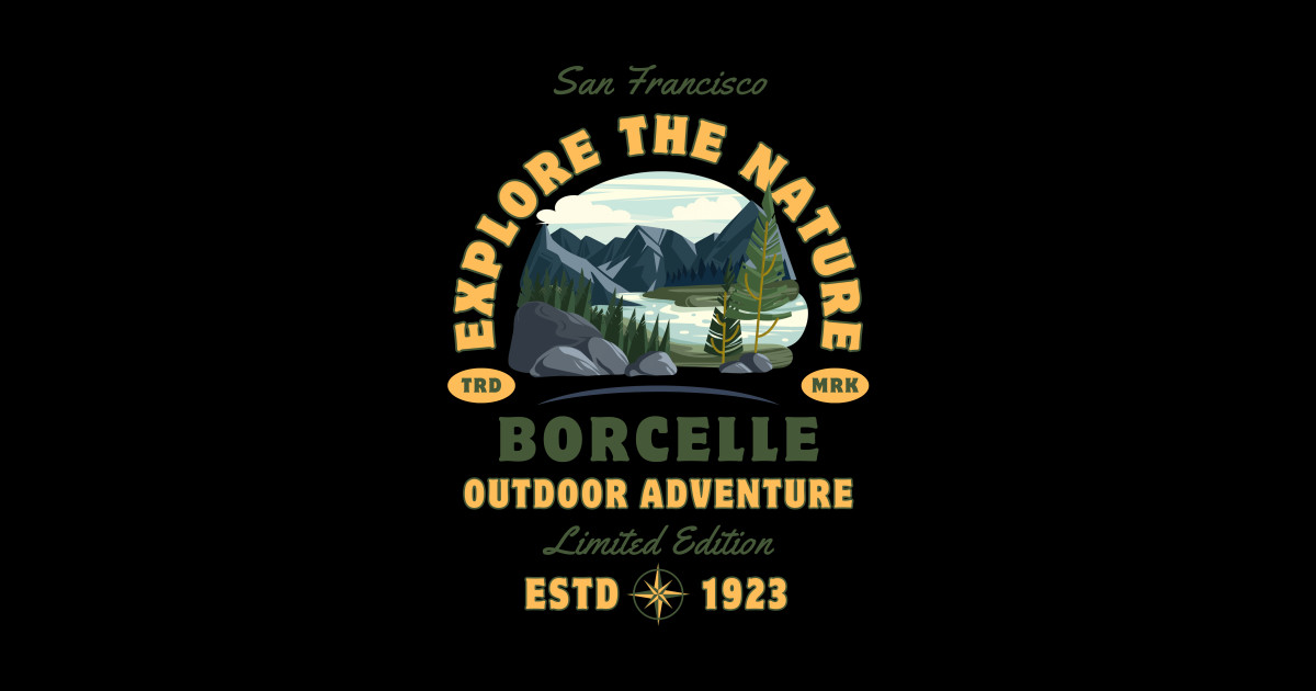 Borcelle outdoor 1923 - 1923 - Sticker | TeePublic