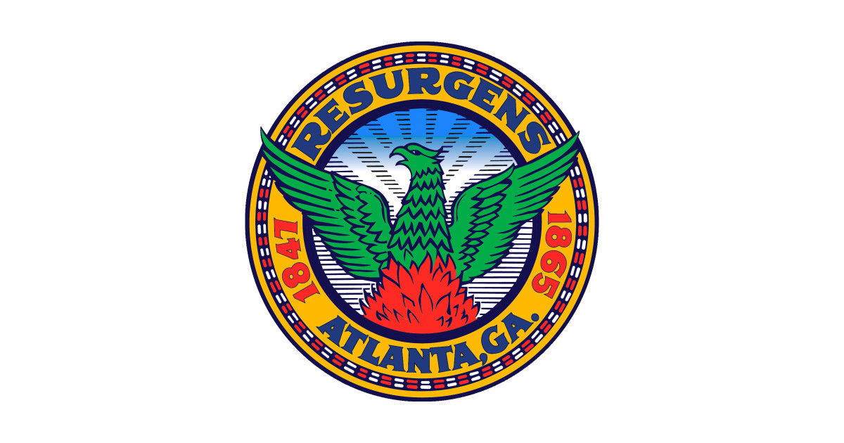 Atlanta Flag Seal Design - Atlanta Flag - T-Shirt | TeePublic