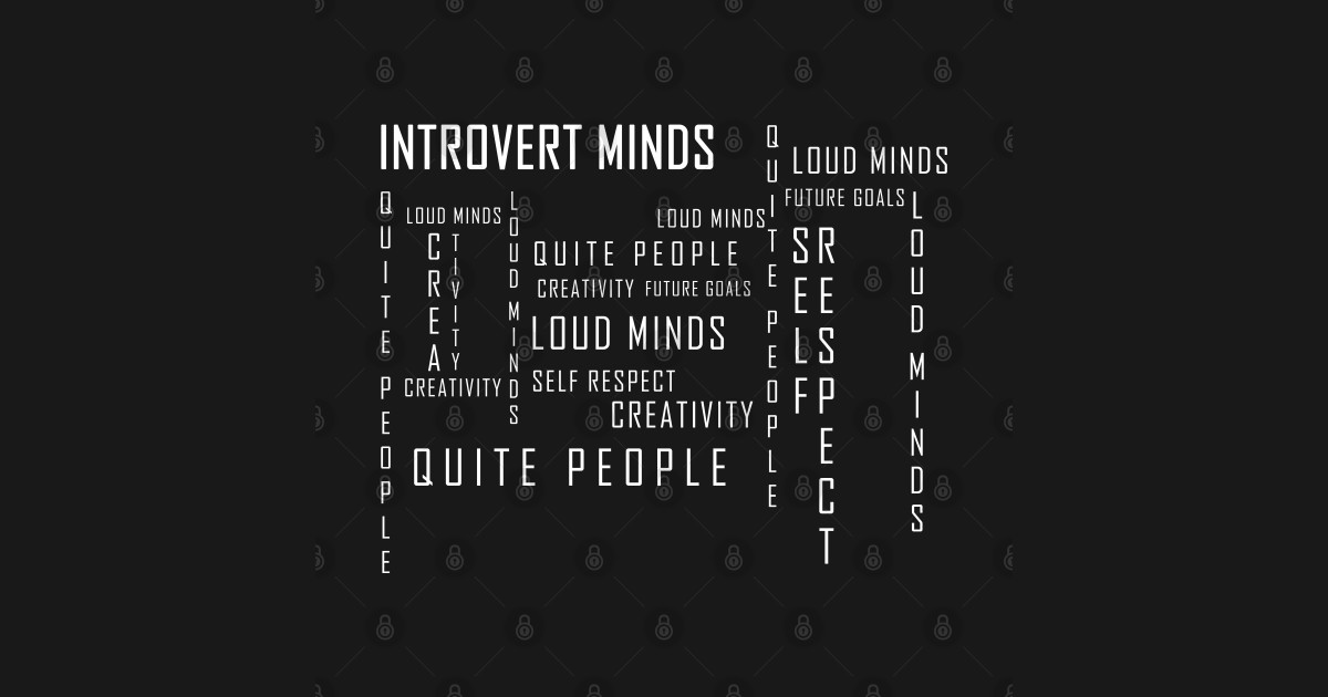 introvert minds - Introvert - T-Shirt | TeePublic