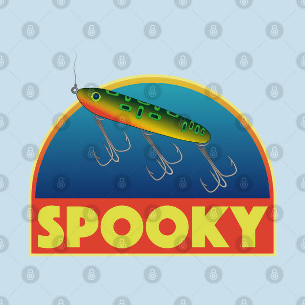 It's Spooky! Bass Fishing Lures - Bass Fishing Lure - T-Shirt | TeePublic