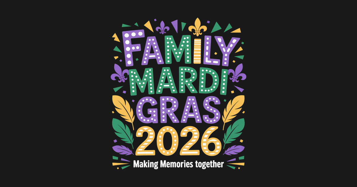 Happy Mardi Gras 2026 Family Jester Hat New Orleans - Happy Mardi Gras ...