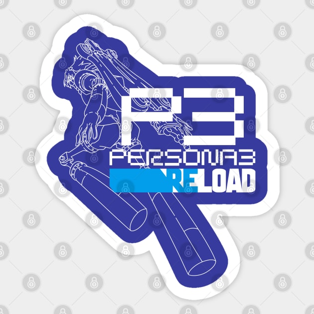 PERSONA 3 RELOAD - ORPHEUS - Persona - Sticker | TeePublic