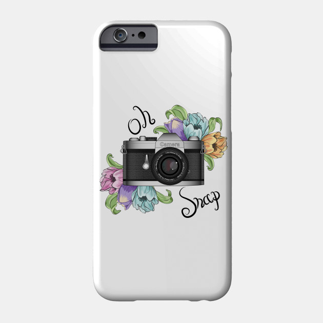 Oh Snap Camera Photography - Oh Snap Camera - Phone Case | TeePublic