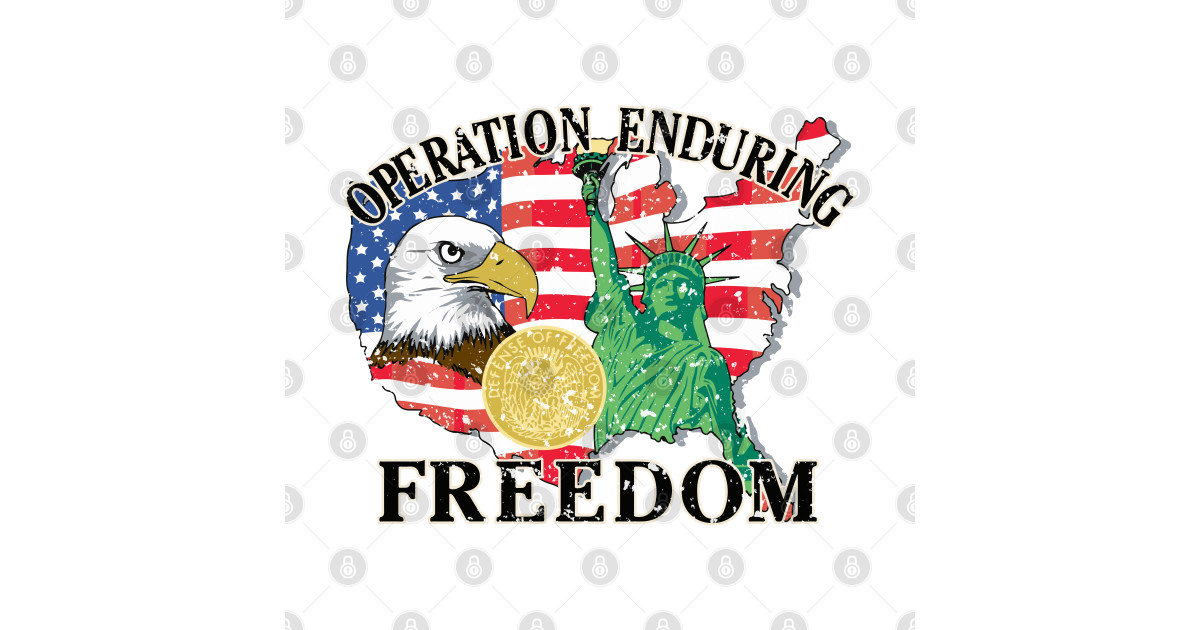 Operation Enduring Freedom - Enduring Freedom - T-Shirt | TeePublic
