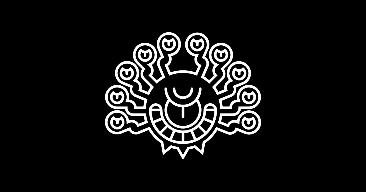 Beholder Logo (White) - Beholder - Magnet | TeePublic