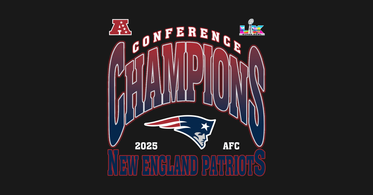 New England Patriots 2025 AFC Champions - New England Patriots 2025 Afc ...