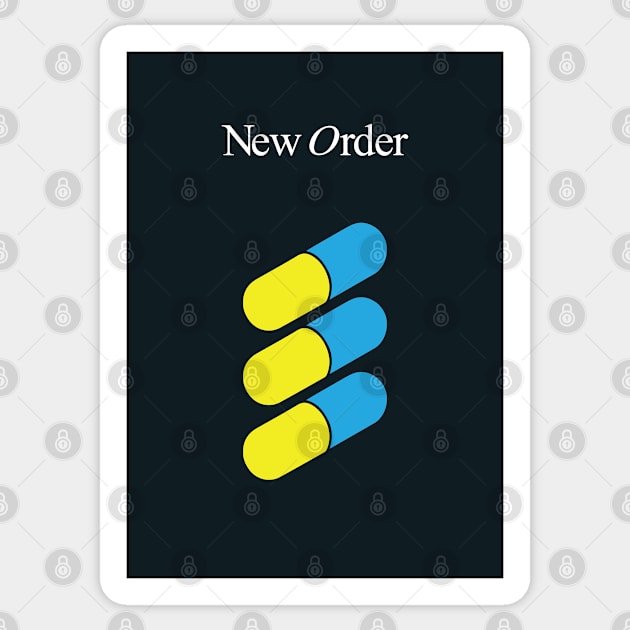 New Order Fanart - Band - Sticker | TeePublic