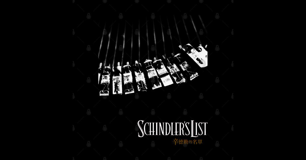 Schindler's List - Posterdesign - Sticker | TeePublic
