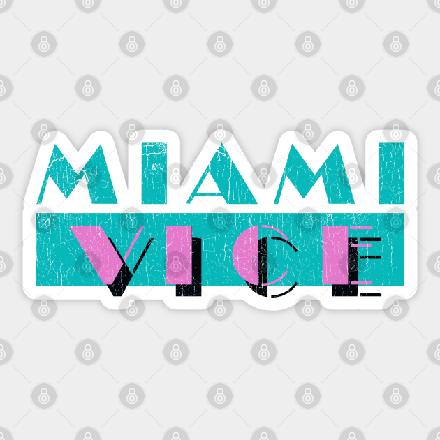 Miami Vice - Miami Vice - Sticker | TeePublic