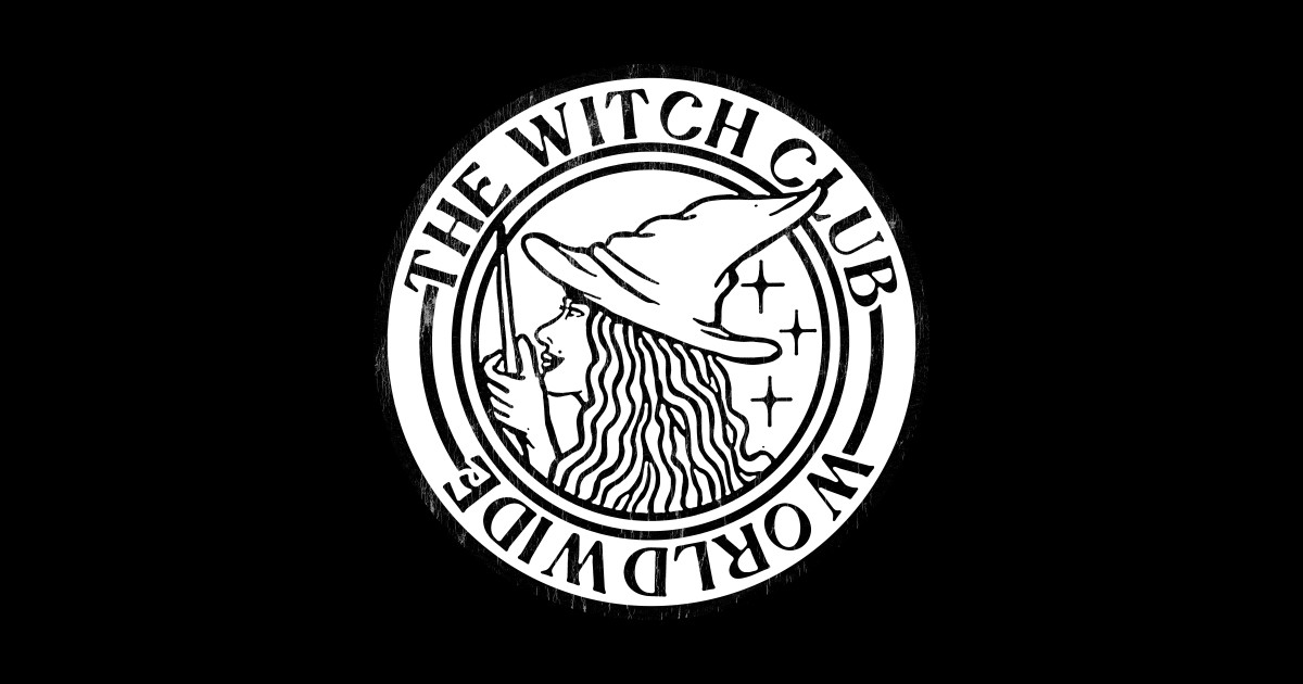 The Witch Club Seal Logo - Logo - Sticker | TeePublic
