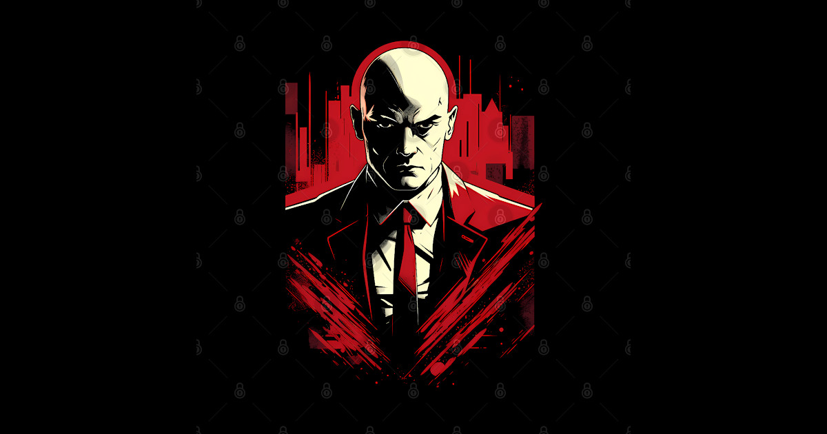 Hitman - Agent 47 - Sticker | TeePublic