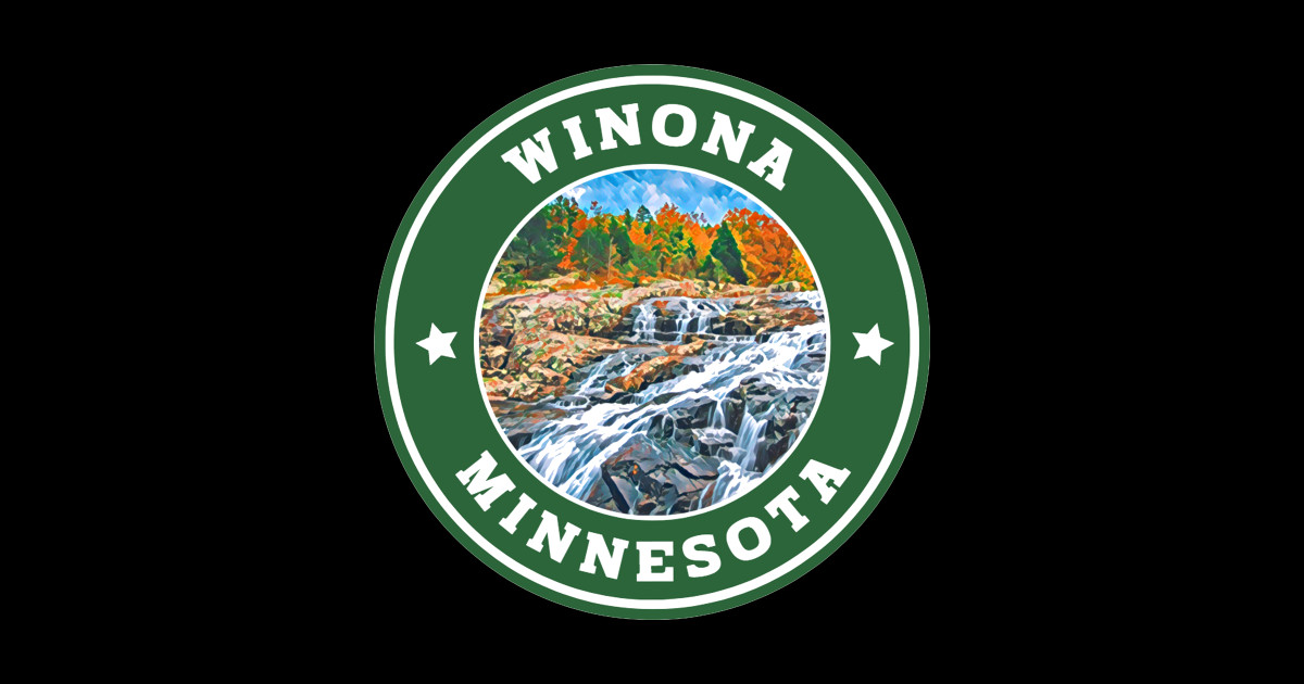 Winona, Minnesota Decal - Winona - Sticker | TeePublic