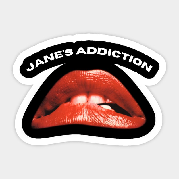 JANE'S ADDICTION BAND - Janes Addiction Band - Sticker | TeePublic